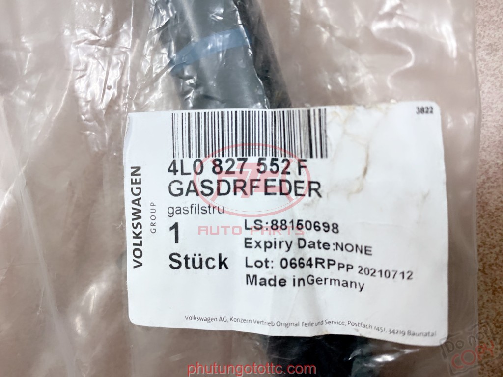 Ty chống cốp sau Audi Q7 (Mã 4L0827552F) chính hãng - Giá tốt 2025