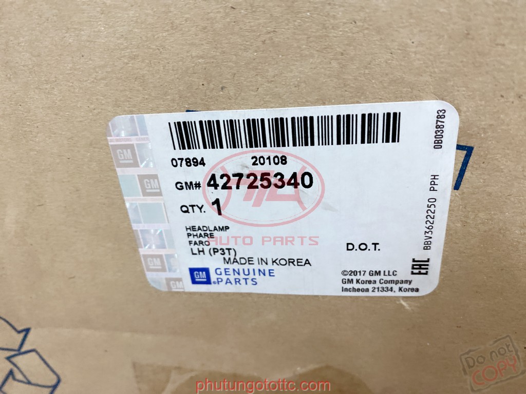 Đèn pha Trax (Mã 42649630 - 42725340) chính hãng - Giá tốt 2025