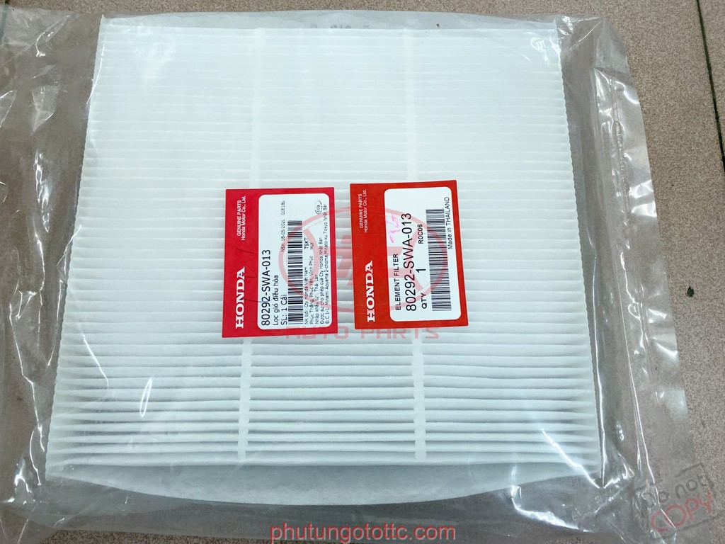 Lọc gió CRV 2019 (Mã 172205AAA00) chính hãng - Giá tốt 2025