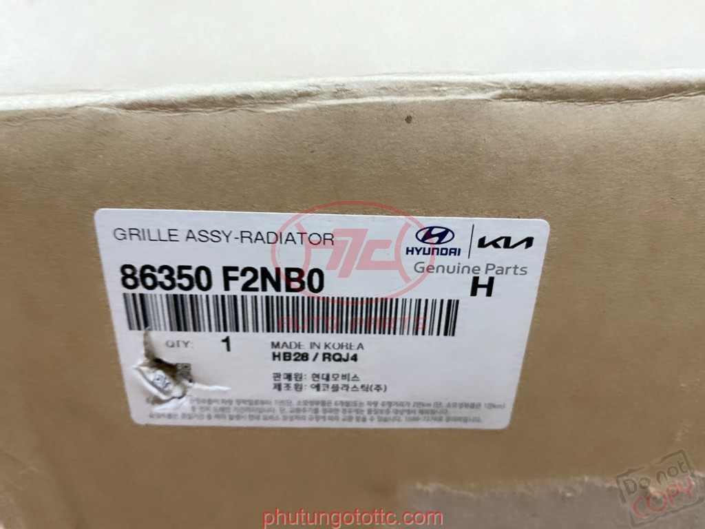 Ca lăng Elantra 2019 Sport (Mã 86350F2NB0) chính hãng - Giá tốt 2025