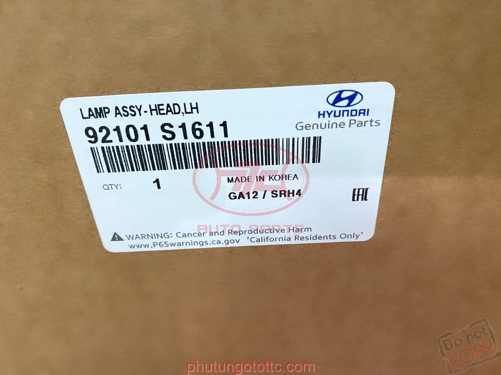 Đèn lái trước Hyundai Santafe 2021 (Mã 92101S1610 - 92102S1610 ...