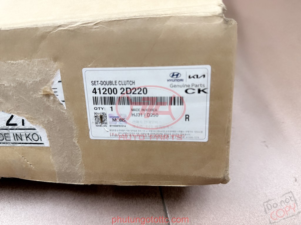 Bộ lá côn bàn ép bi tê Tucson/Kona 2015-2018 1.6 (Mã 412002D101 ...