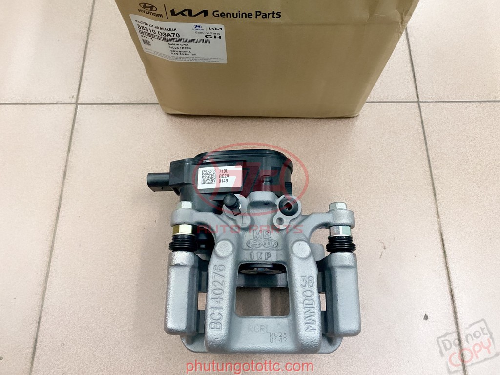 Cụm phanh sau Tucson 2015-2018 (Mã 58310D3A70 - 58311D3A70) chính hãng ...