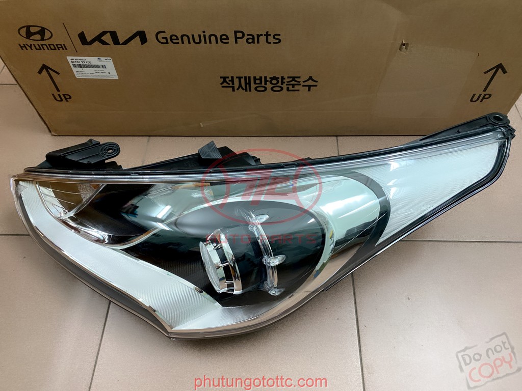 Đèn pha Veloster (Mã 921012V100 - 921022V100) chính hãng - Giá tốt 2024