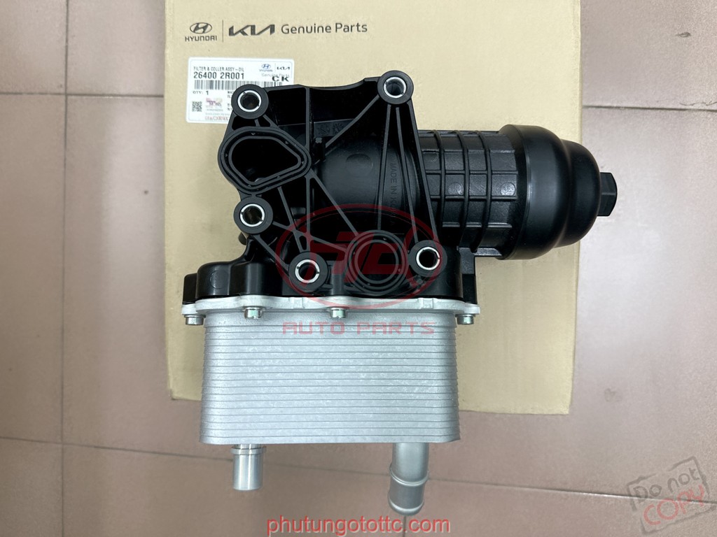 Cụm lọc dầu liền két sinh hàn Carnival/Santafe 2022 (264002R001) - Phụ ...