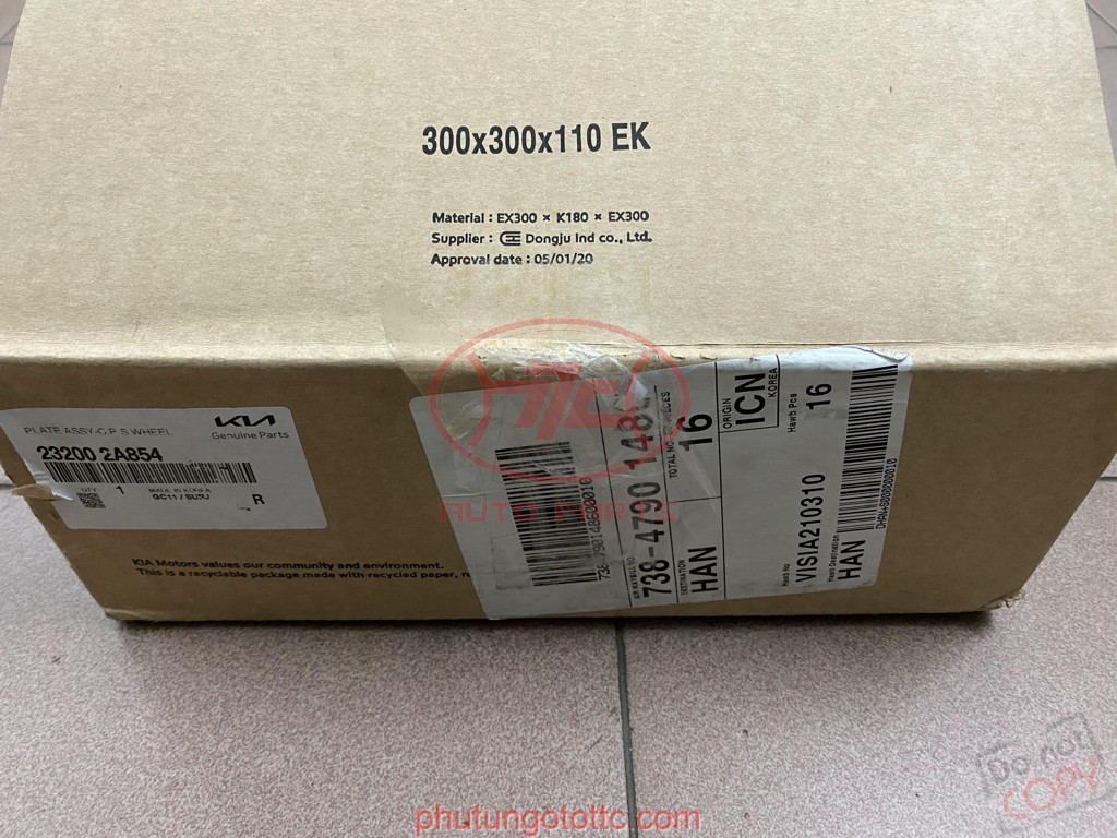 Bánh đà Rondo 2013 - 2016 D4FD (Mã 232002A853 - 232002A854) chính hãng ...