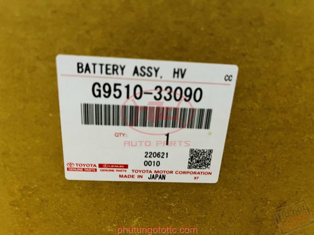 Bình ắc quy Hybrid Lexus ES300 - Camry 2015 (Mã G951033090) chính hãng ...