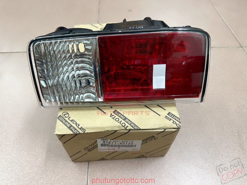 Đèn cản sau GX460 2009 (Mã 8167160120 - 8168160080) chính hãng - Giá ...