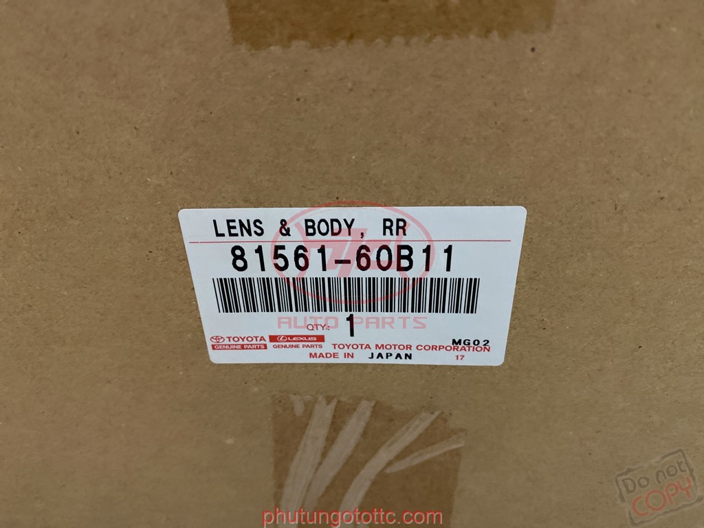 Đèn lái sau GX460 2014 (Mã 8155160B31 - 8156160B11) chính hãng - Giá ...