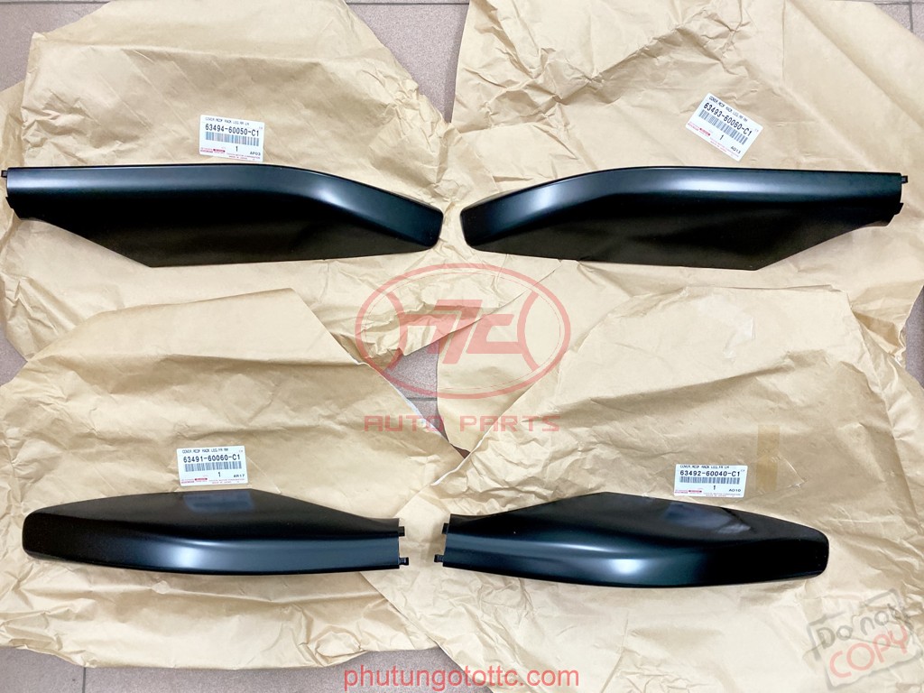 Ốp giá nóc trước sau GX470-Prado (Mã 6349160060C1 - 6349260040C1 ...