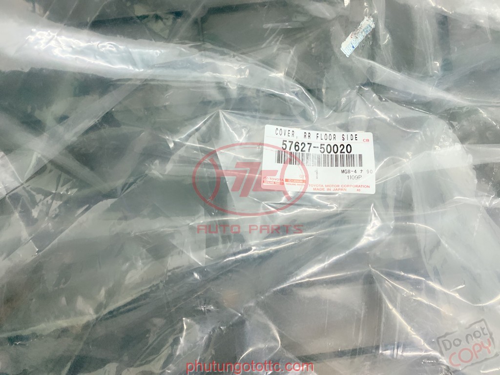 Chắn bùn gầm máy sau Lexus LS460 - LS600 (Mã 5762850030 - 5762750020 ...