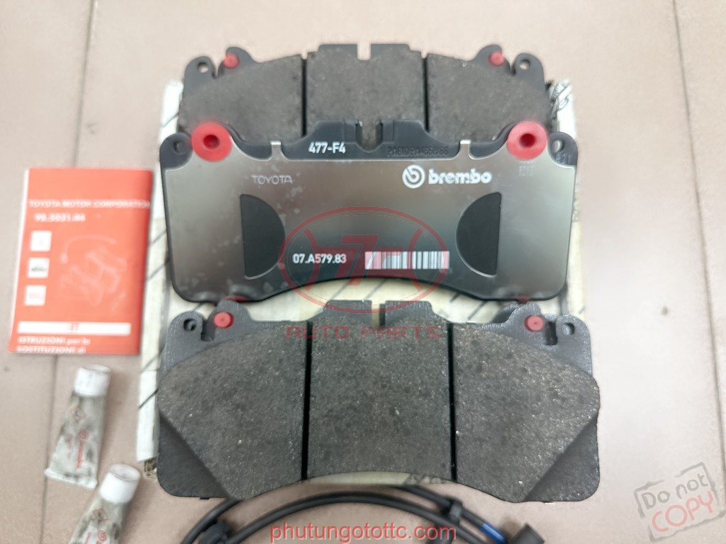 Má phanh trước Lexus LS460 2011 (Mã 044650W150 - 044650W151) chính hãng ...