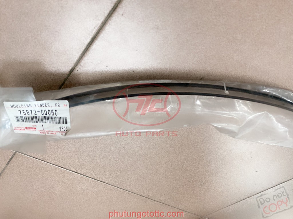 Nẹp vòm tai xe trước Lexus LS460 (Mã 7587150060 - 7587250060) chính ...