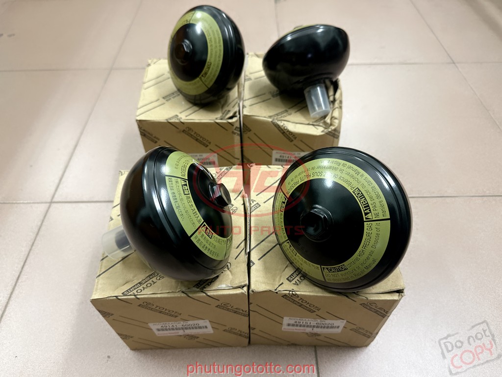 Bầu tích áp giảm xóc trước sau LX570 (Mã 4914160020 - 4915160020) chính ...