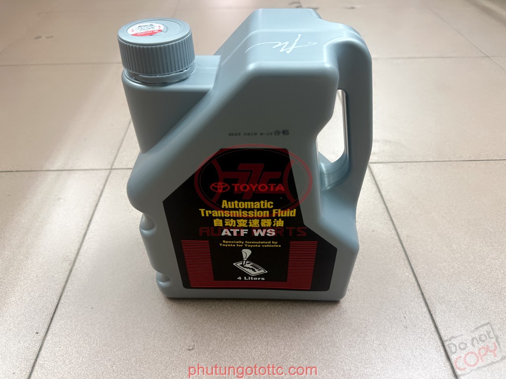 Dầu hộp số ATF WS Toyota/Lexus (Mã 0888680200 - 0888681866) chính hãng ...