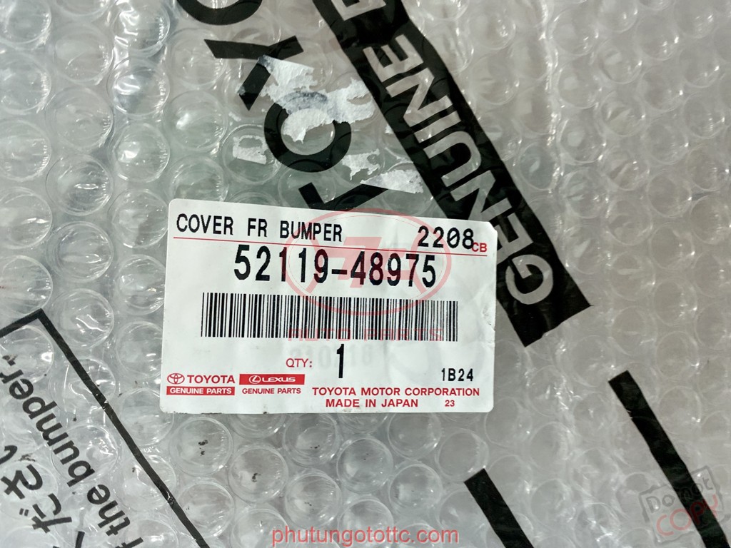 Ba đờ xốc trước Lexus RX450H 2010 (Mã 5211948975) chính hãng - Giá tốt 2025