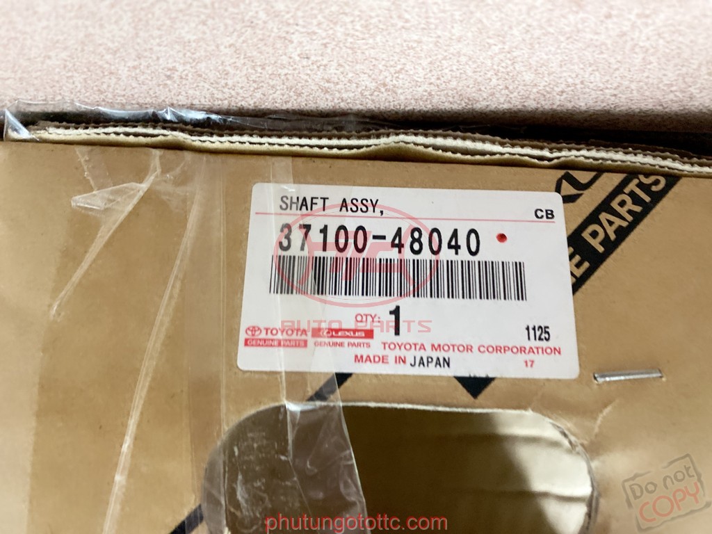 Trục các đăng Lexus RX350 2012 (Mã 3710048040) chính hãng - Giá tốt 2025