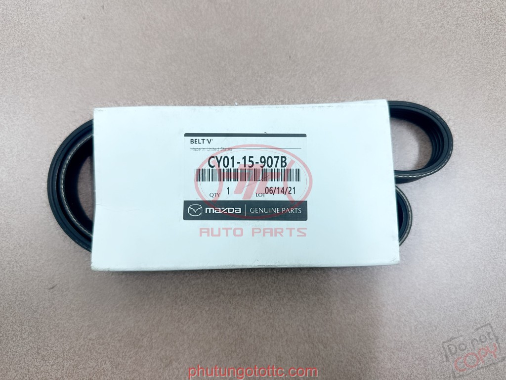 Dây curoa bơm trợ lực Mazda CX9 (Mã CY0115907B) chính hãng - Giá tốt 2025