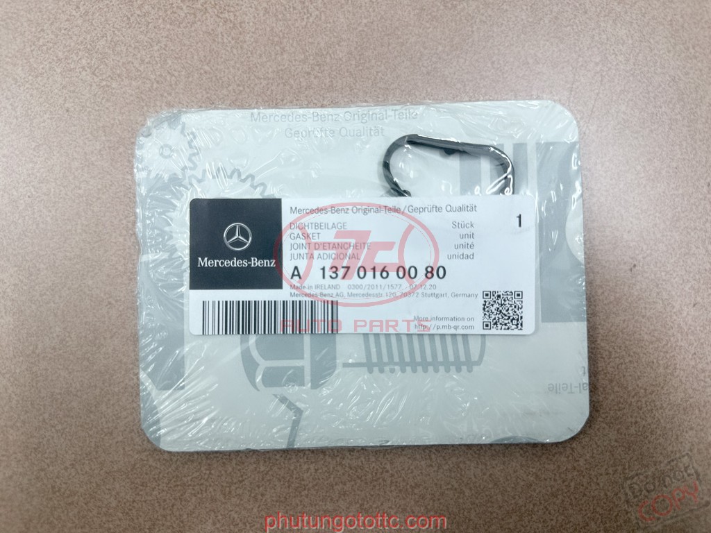 Gioăng ốp mặt máy Mercedes S600 Maybach (Mã A1370160080) chính hãng ...