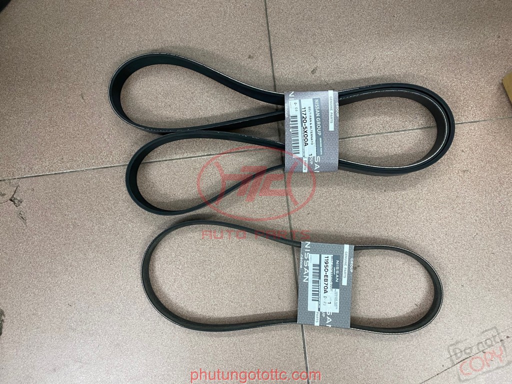 Dây curoa bơm trợ lực Navara 2010-2016 (4PK820) (Mã 11950EB70A ...