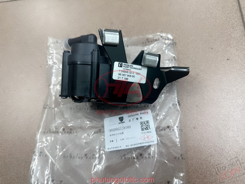 Bơm nước điện Peugeot 3008 (Mã 9806790880) chính hãng - Giá tốt 2025