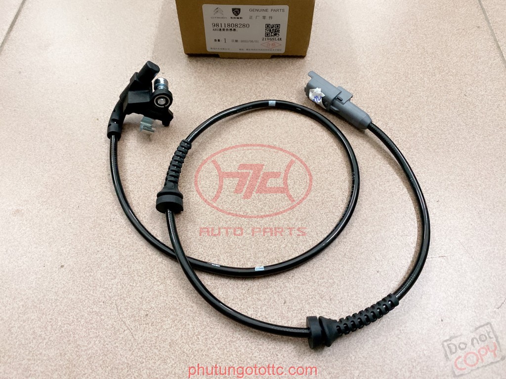 Cảm biến ABS phanh sau Peugeot 408 2014 (Mã 9811808280) chính hãng ...