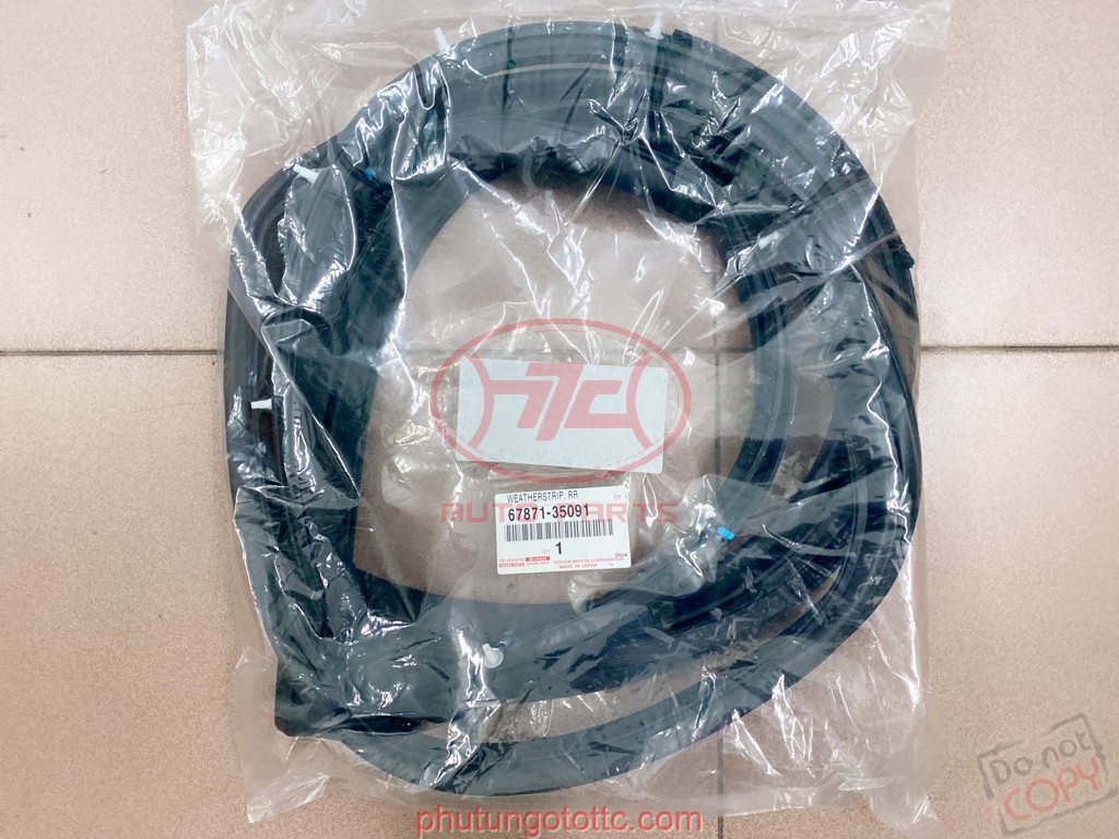 Gioăng cánh cửa sau 4Runner 2013 (Mã 6787135091 - 6787235091) chính ...