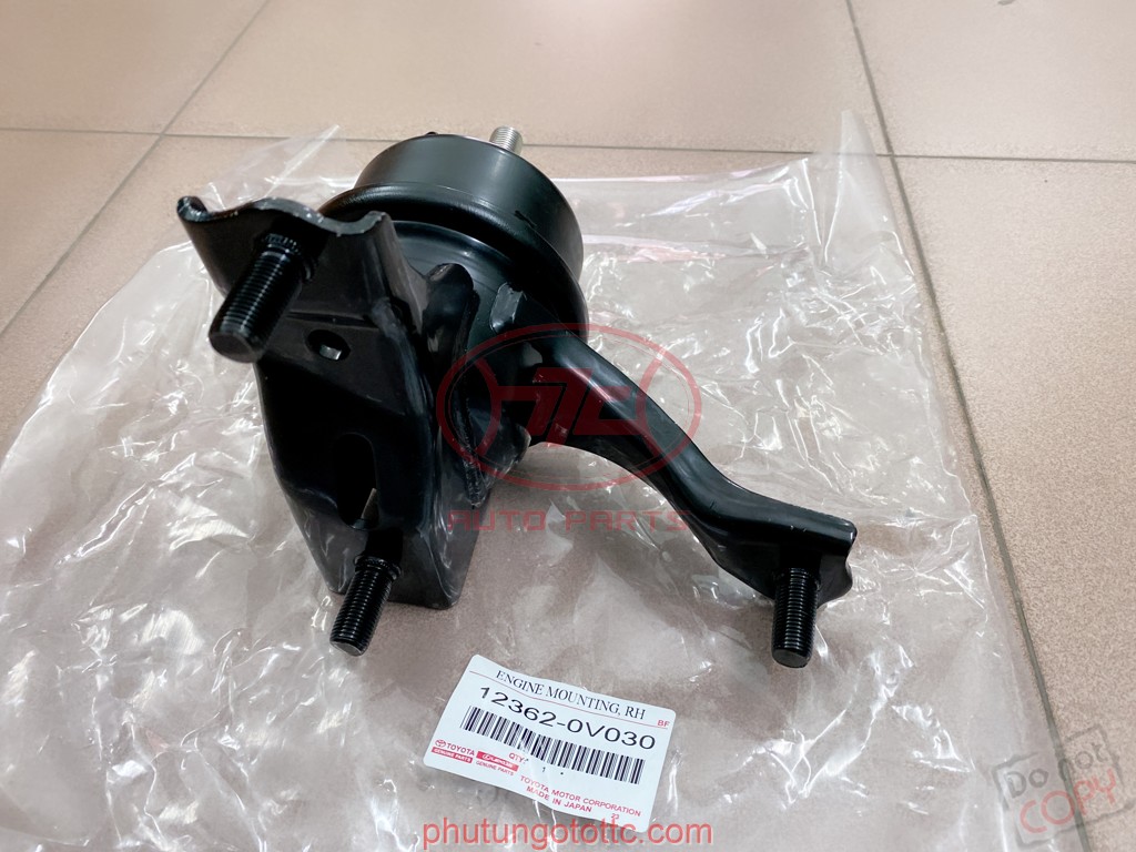 Cao su chân máy đầu máy Camry 3.5Q 2GR 2007 (Mã 123620P051 - 123620P050 ...