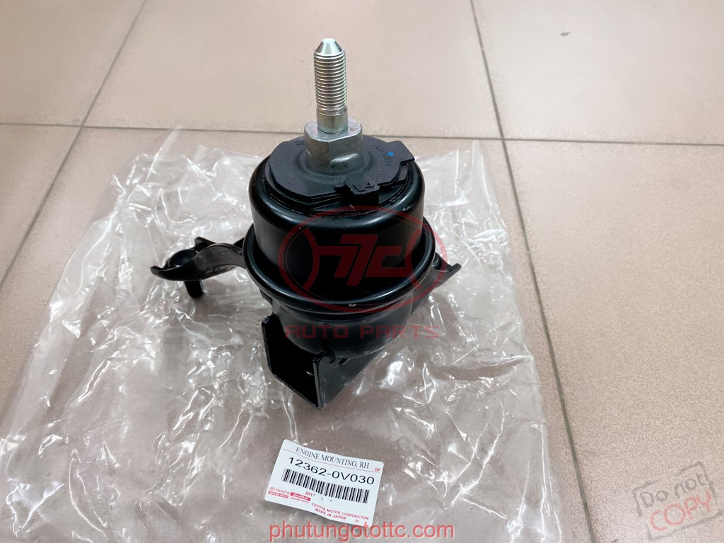 Cao su chân máy đầu máy Camry 3.5Q 2GR 2007 (Mã 123620P051 - 123620P050 ...