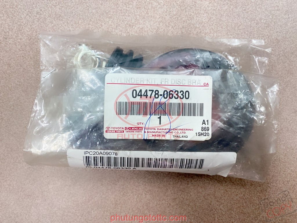 Cupen phanh trước Camry 2.4 3.5 2006-2011 (Mã 0447806330 - 0447806220 ...
