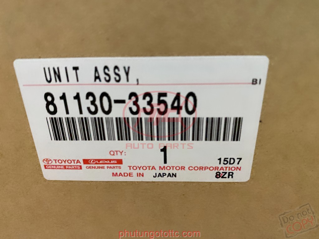 Đèn pha Camry USA 2004-2005 LE (Mã 8113033540 - 8117033530) chính hãng ...