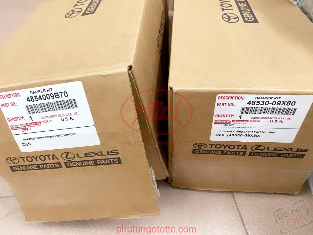 Giảm xóc sau Camry USA 2007-2012 LE-XLE - ES350 (Mã 4854009B70 ...