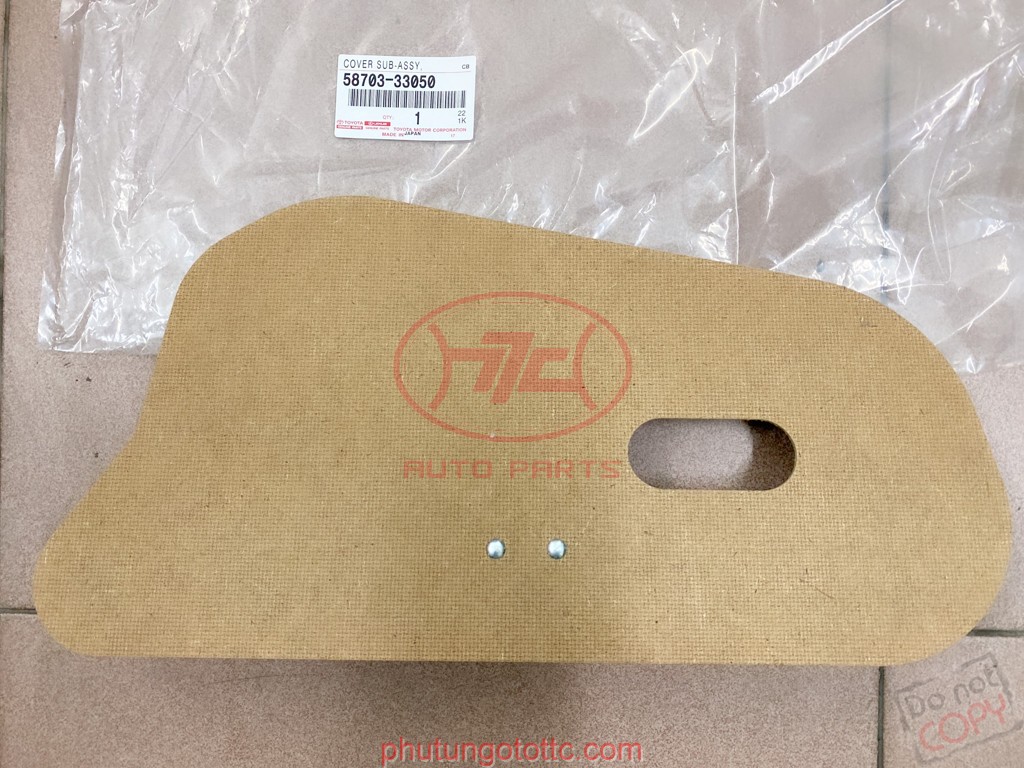 Ốp che lốp dự phòng Camry 2007 LE (Mã 5870333050) chính hãng - Giá tốt 2025