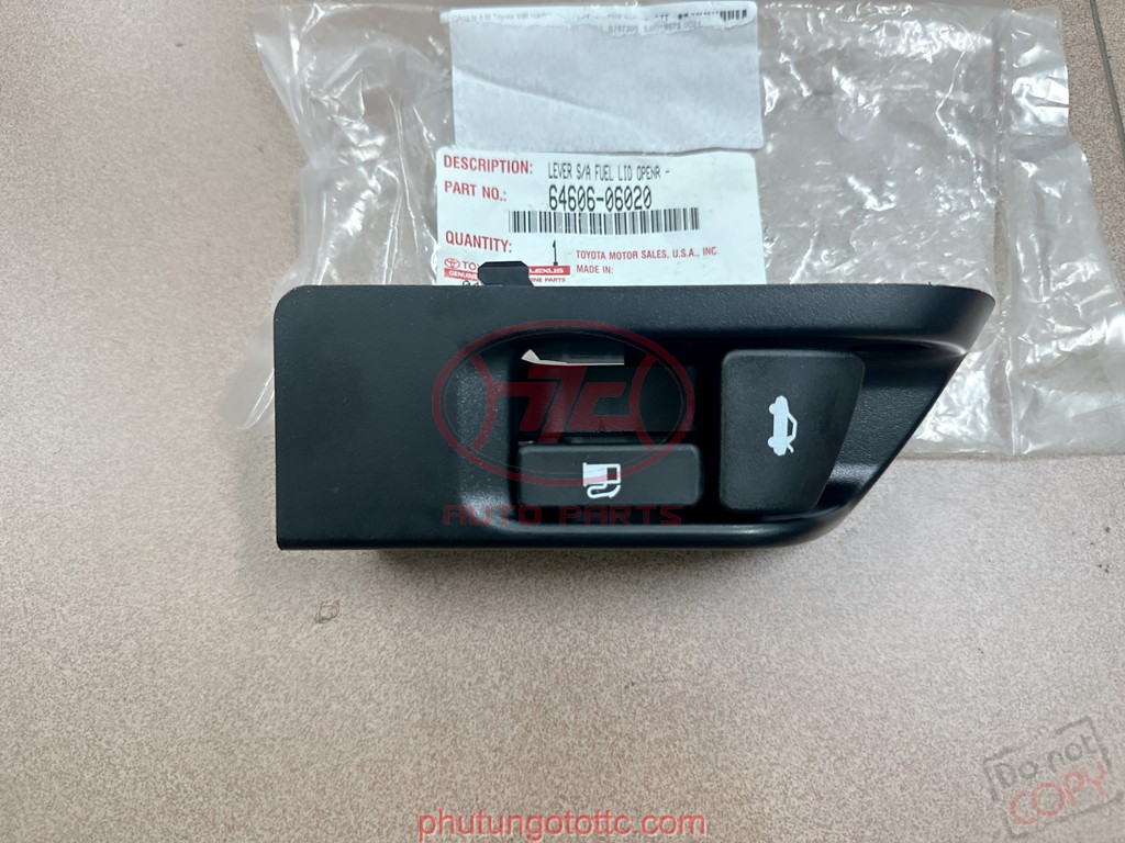 Tay giật cáp mở nắp cốp sau Camry 2007 2.4 USA (Mã 6460606020) chính ...