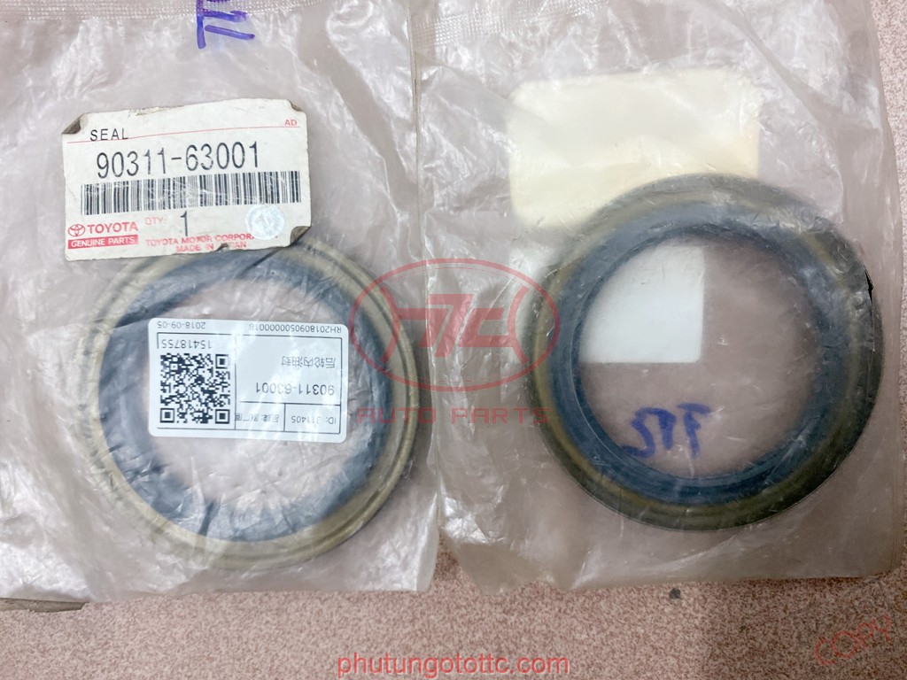 Phớt láp sau trong Crown 3.0 JZS155 - Cressida 22R-63-90 (Mã 9031163001 ...