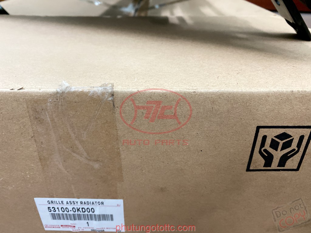 Mặt ca lăng Fortuner 2017 (Mã 531000KD00 - 53100 - 0KD00) chính hãng - Giá tốt 2025