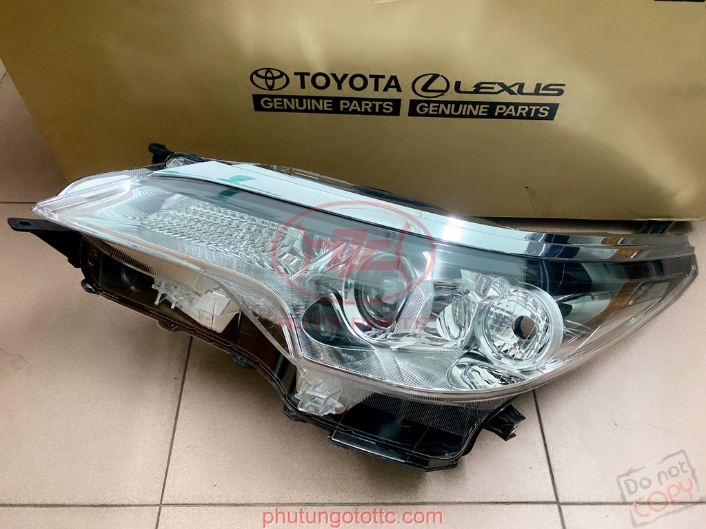 Đèn pha Fortuner 2017 không LED XENON (Mã 811300KA80 - 811700KA80 ...