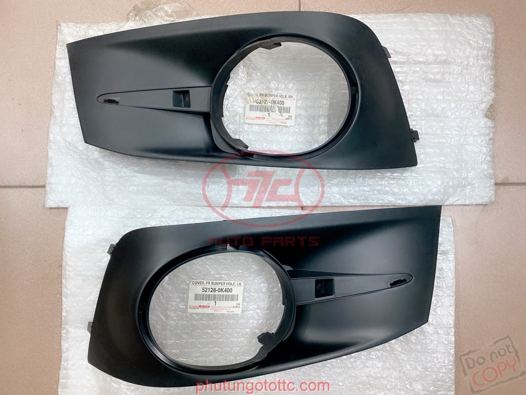 Ốp đèn ba đờ xốc trước Fortuner 2015 (Mã 521270K400 - 521280K400) chính ...