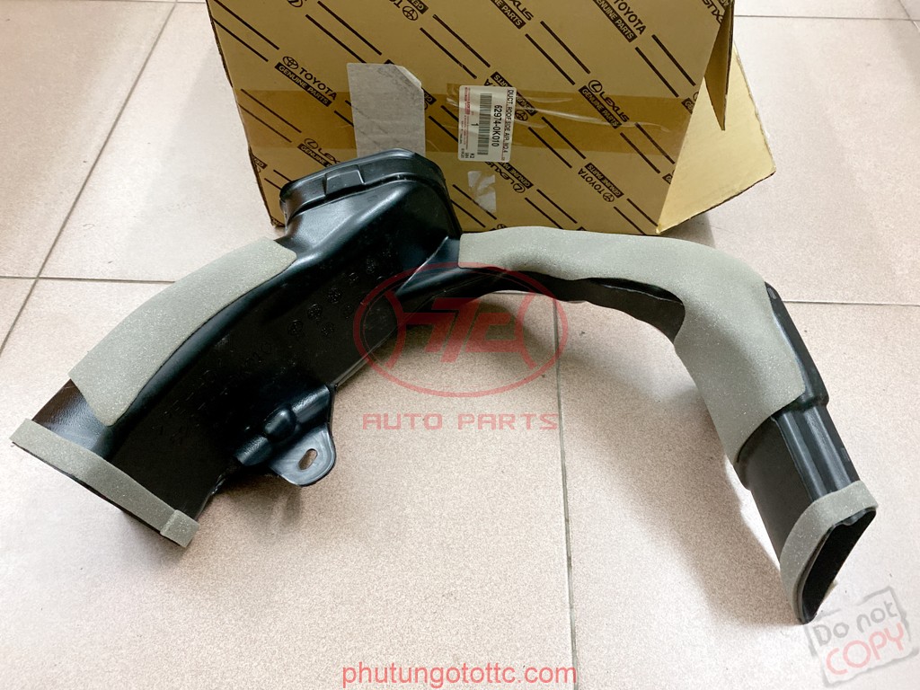 Ống gió giàn lạnh sau Fortuner 2009 (Mã 629740k010) chính hãng - Giá ...