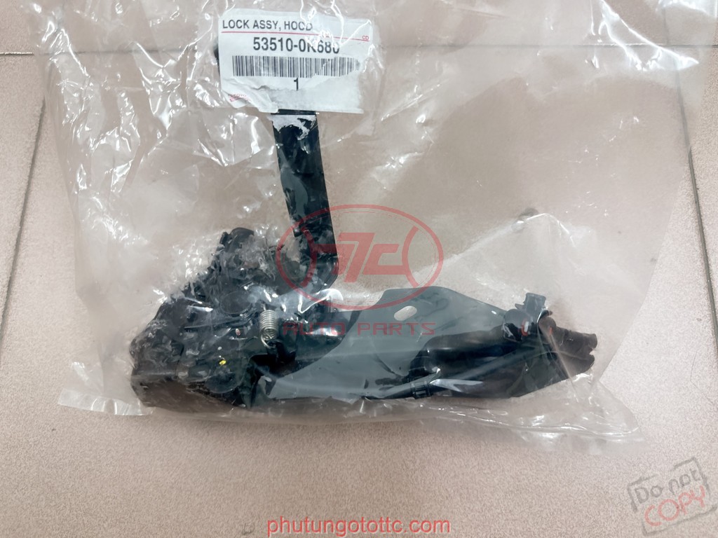 Cơ cấu khóa ca bô Hilux 2016 AT (Mã 535100K680) chính hãng - Giá tốt 2025