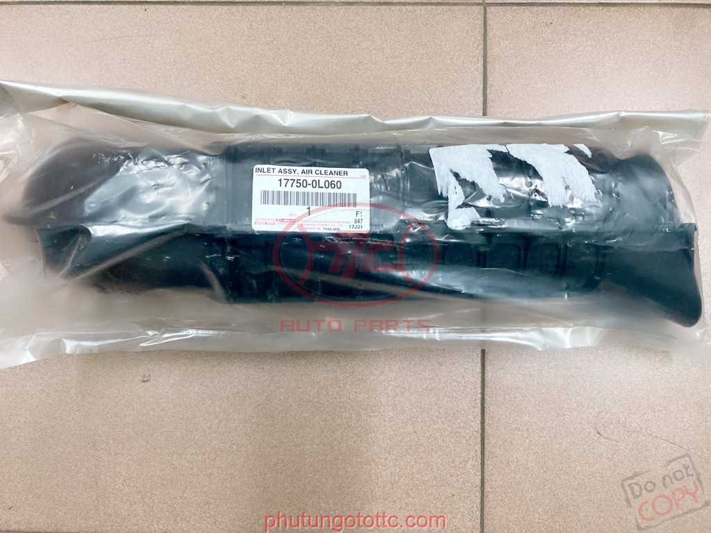 Ống gió bầu le Hilux 2021 (vào đáy hộp) (Mã 177500L060) chính hãng ...