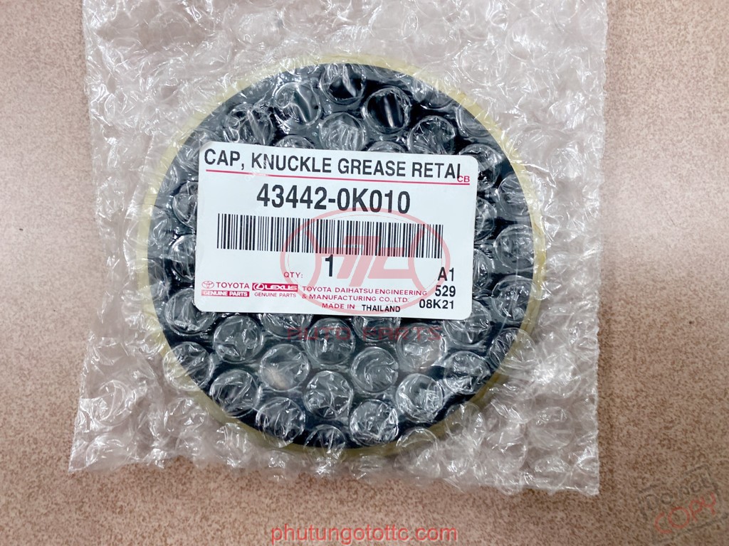 Nắp đậy bi moay ơ trước Innova - Fortuner (Mã 434420K010) chính hãng ...