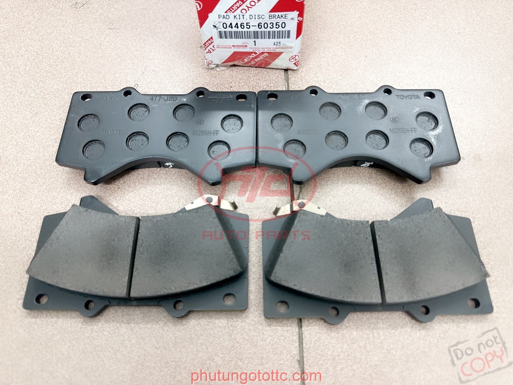 Má phanh trước Land V8/LX570/LX450 (Mã 0446560350 - 0446560280) chính ...