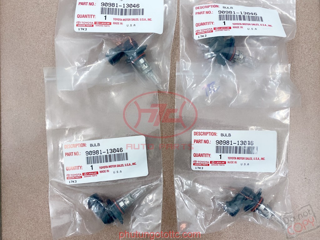 Bóng đèn pha HB3 xe Altis\Camry\Land Cruiser (90981 - 13046) - Phụ tùng ...