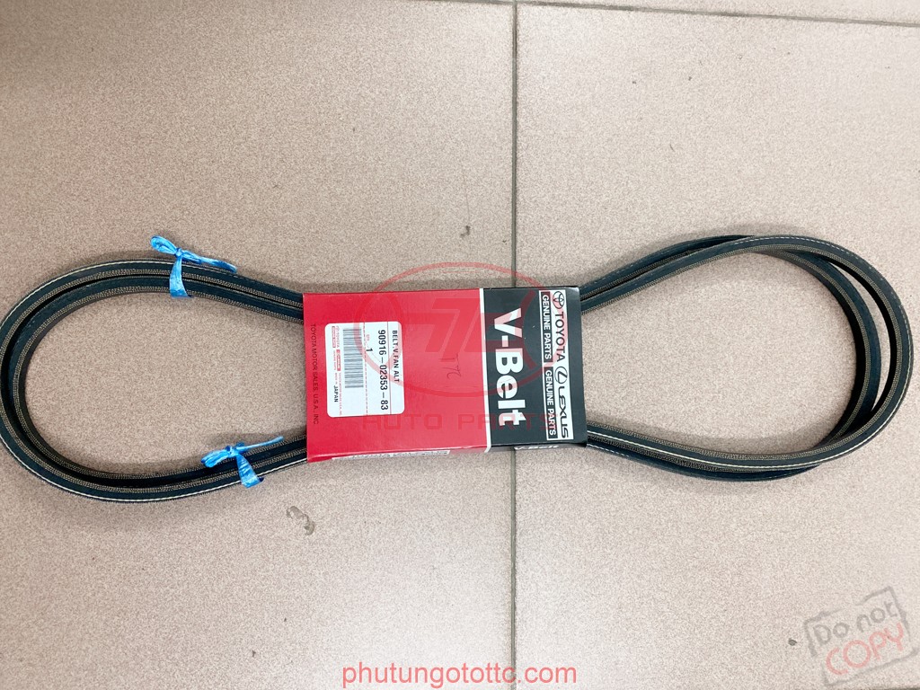 Dây curoa máy phát 1FZ Land FZJ100/FZJ105 4Y (Mã 9091602353) chính hãng ...