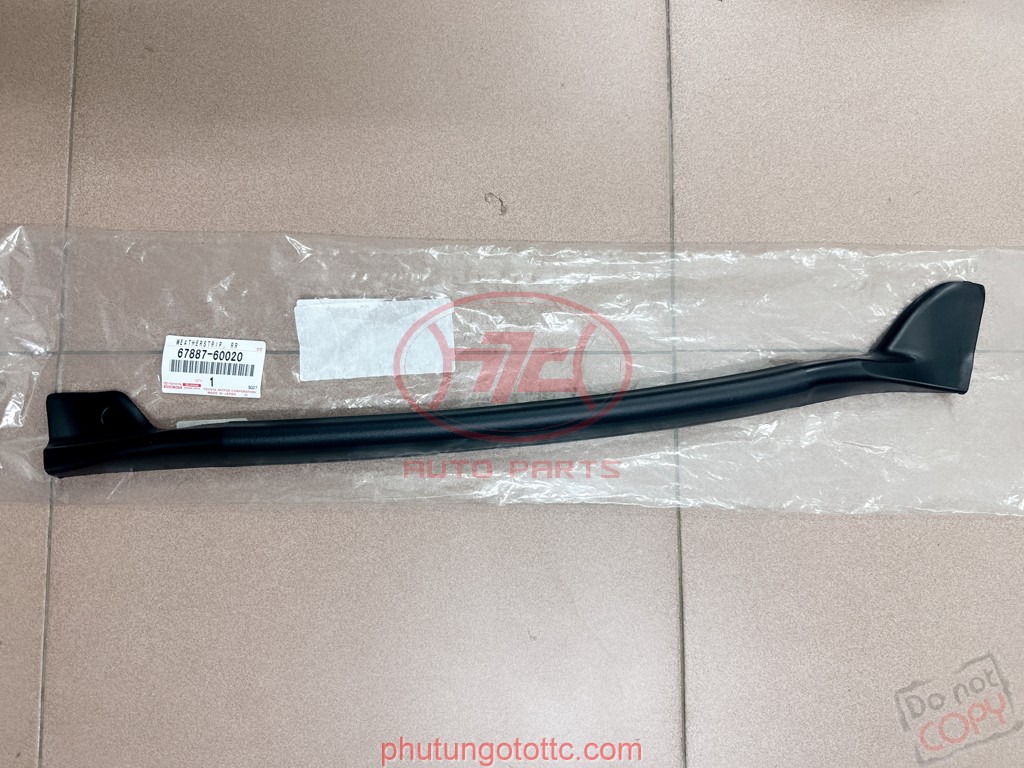 Gioăng cánh cửa sau dưới Prado 2010 (Mã 6788860020 - 6788760020) chính ...