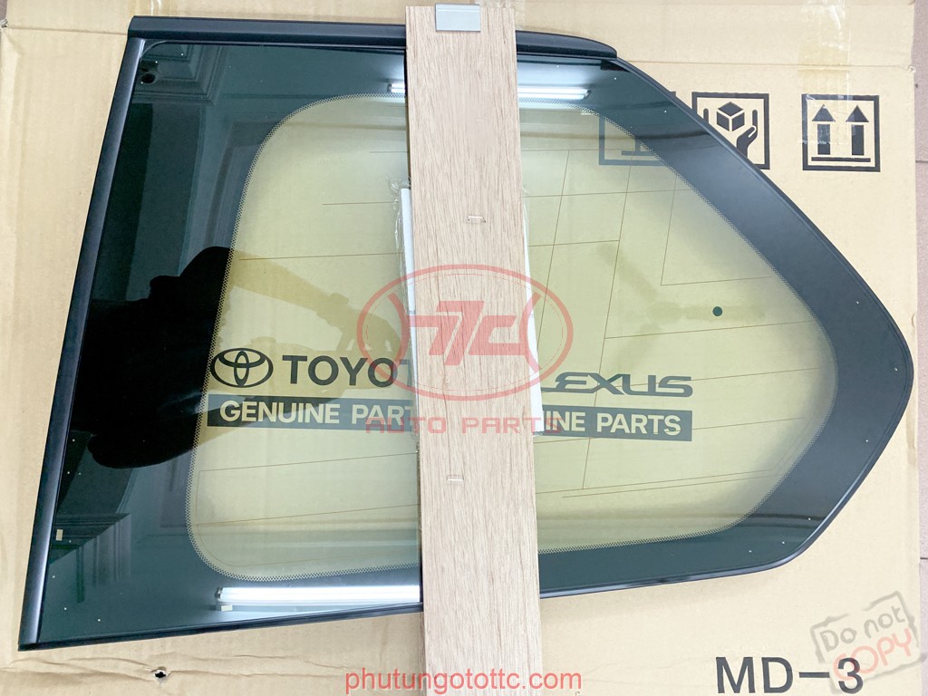 Nẹp chân kính chắn gió Prado 2009 - 2014 (Mã 7553560020 - 7553660010 ...