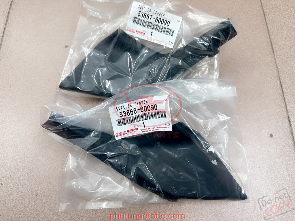 Ốp nhựa góc chân kính chắn gió trước Prado 2010 (Mã 5386660090 ...