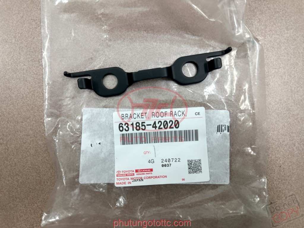 Thanh cài ốp giá nóc Prado 2015 (Mã 6318542020) chính hãng - Giá tốt 2025