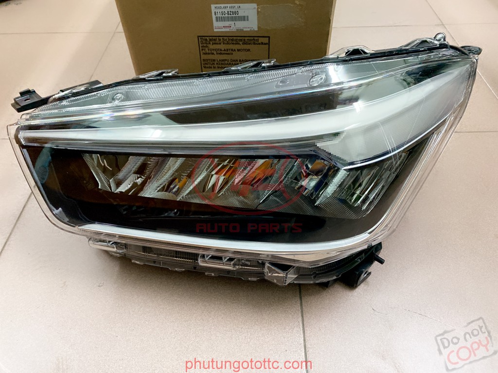 Đèn pha Raize (Mã 81110BZ860 - 81150BZ860) chính hãng - Giá tốt 2025